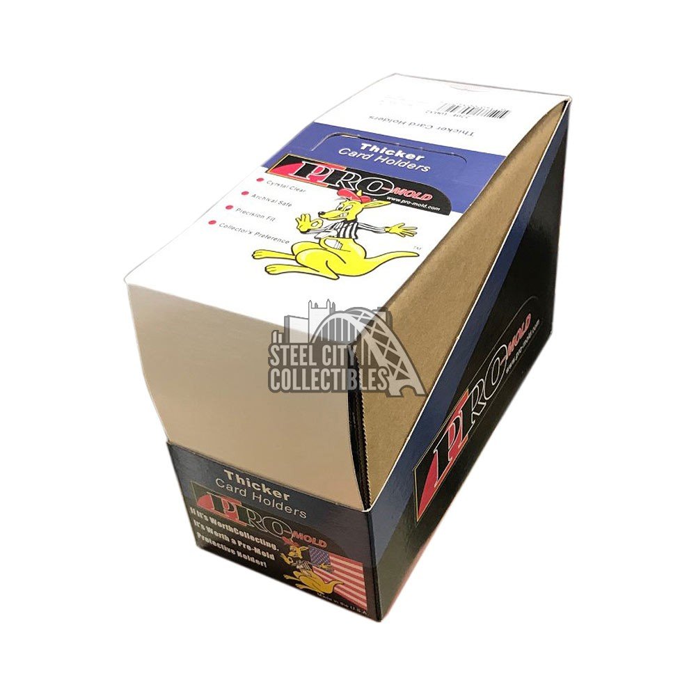 Pro Mold PC3 Thicker Card Mini-Snap 70pt Holder Box of 30 | Steel City ...