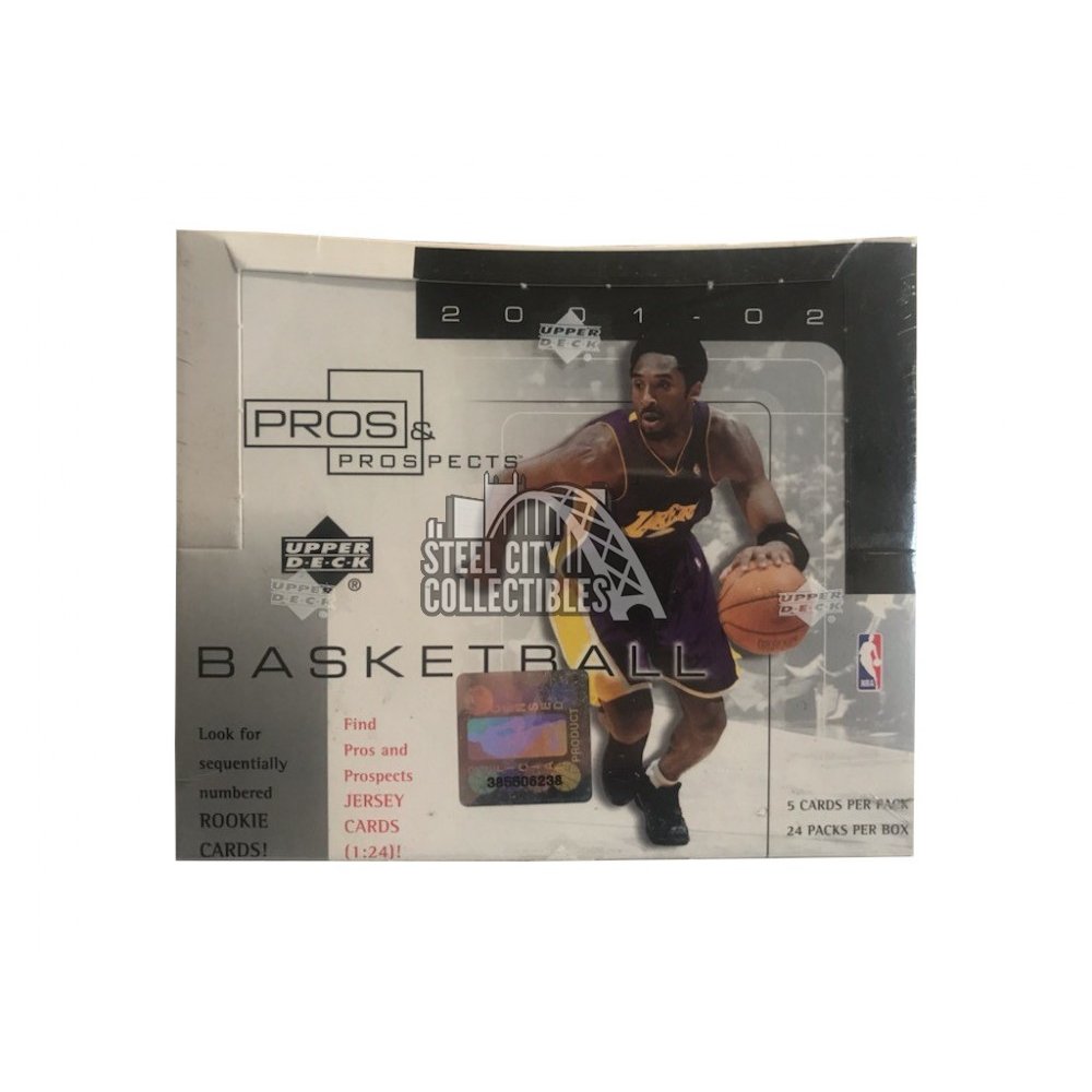 2001-02 Upper Deck Pros & Prospects Basketball Hobby Box | Steel City Collectibles
