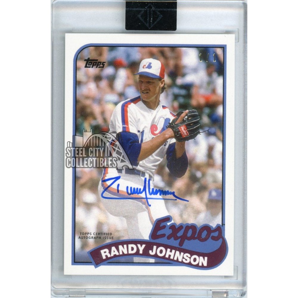 Randy Johnson 2021 Topps Transcendent HOF Baseball Through The Years ...