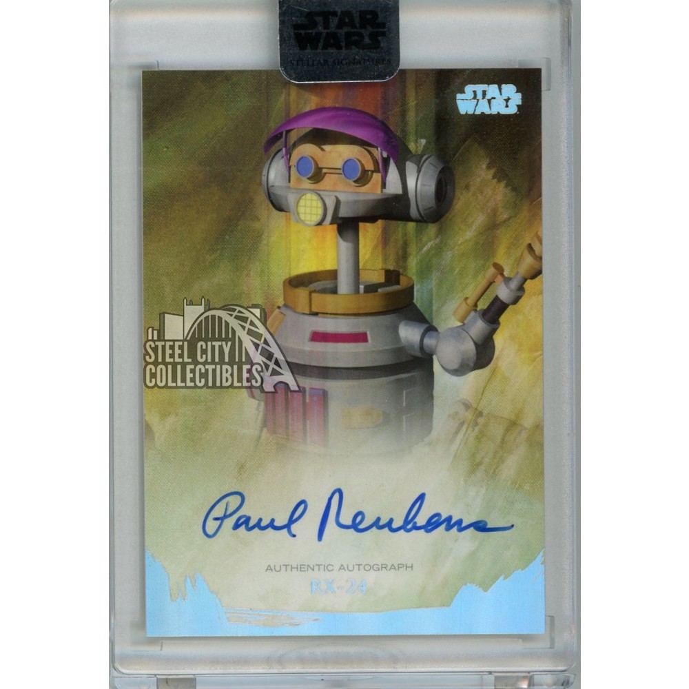 Paul Reubens RX-24 2018 Topps Star Wars Stellar Signatures Autograph ...