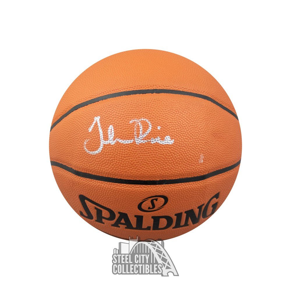 Glen Rice Autographed Spalding Basketball - JSA COA | Steel City ... Glen Rice Autographed Spalding Basketball - JSA COA | Steel City ...
