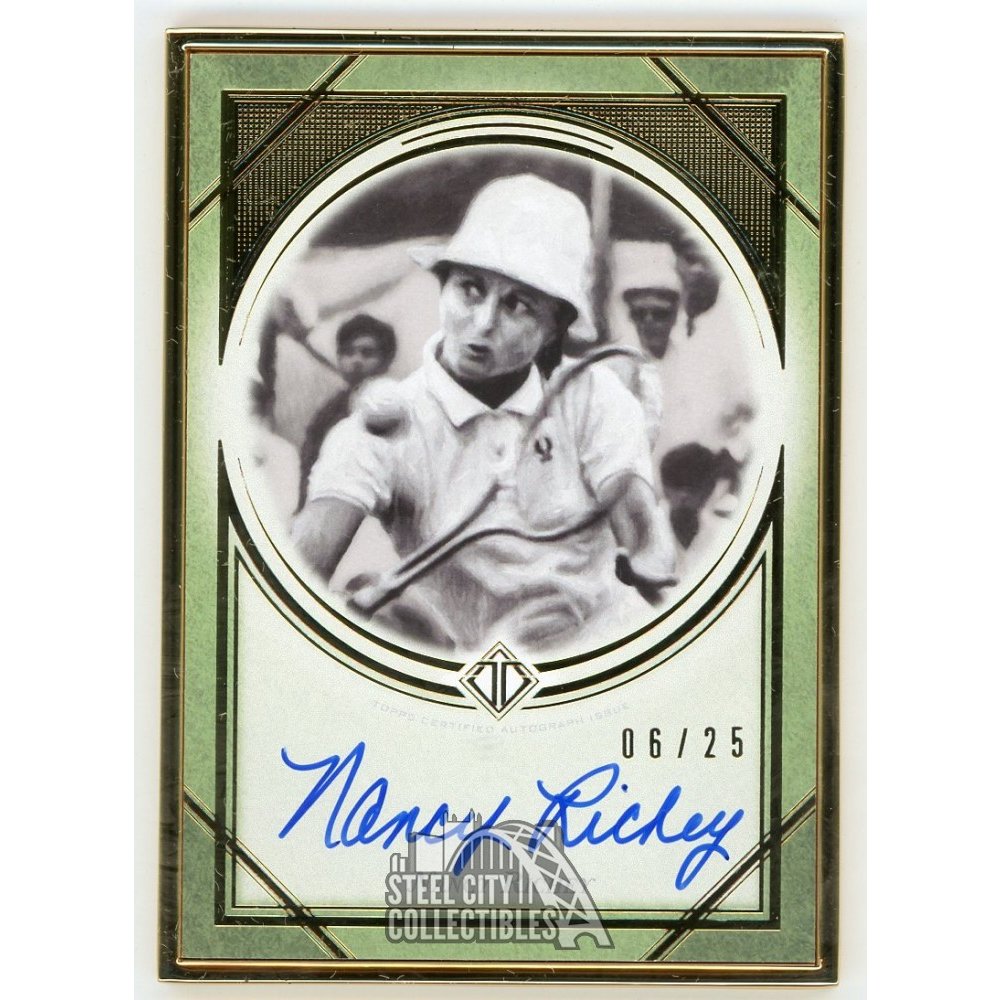 Nancy Richey 2020 Topps Transcendent Tennis Autographed Card /25 ...