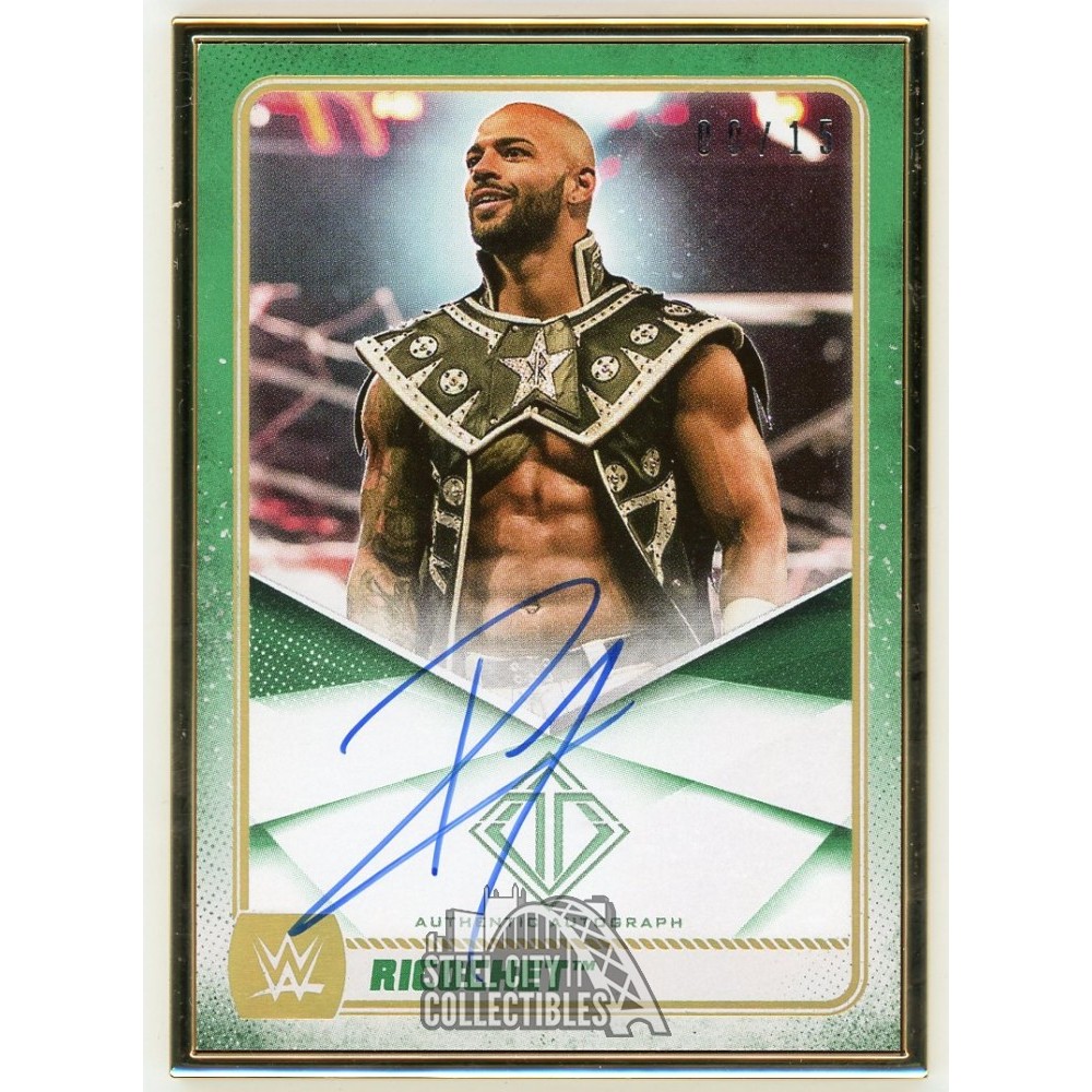 Ricochet 2020 Topps Transcendent WWE Autographed Card /15 | Steel City ...