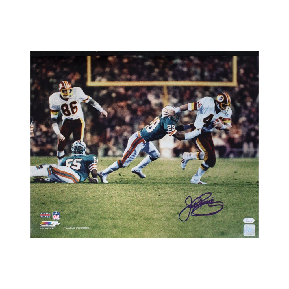 John Riggins Autographed Washington Redskins 16x20 Photo - JSA COA ...