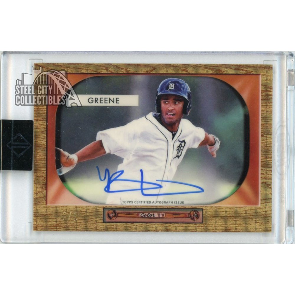 Riley Greene 2020 Bowman Transcendent 1955 Superfractor Rookie ...