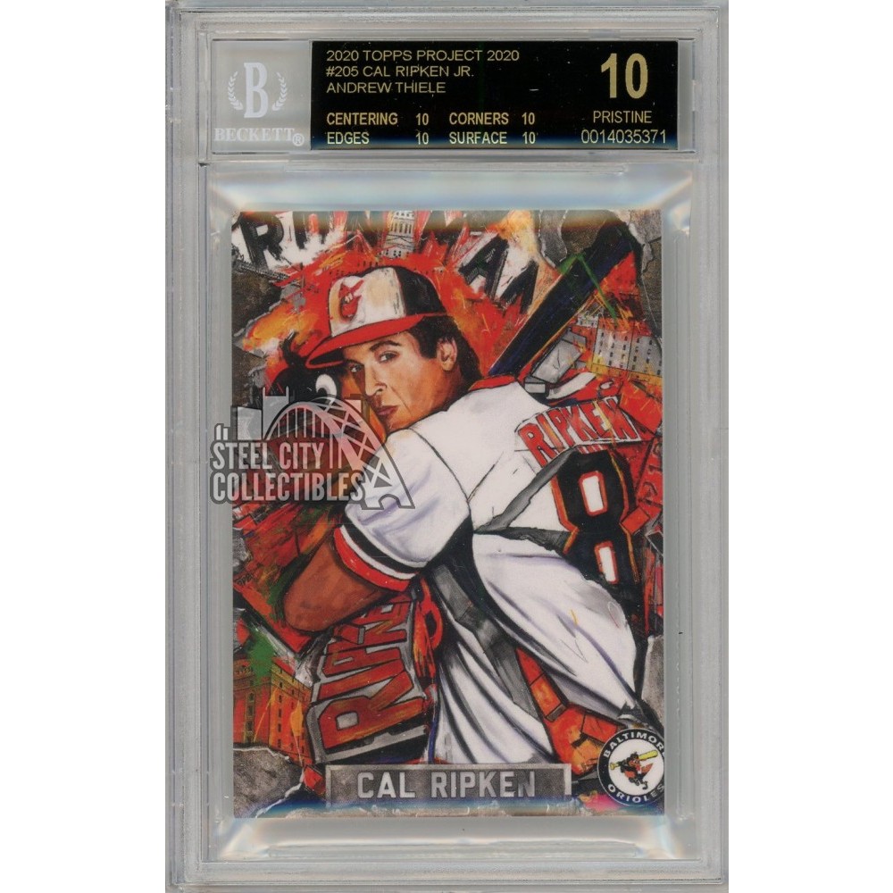 Cal Ripken Jr Topps Project 2020 #205 1982 Topps by Andrew Thiele BGS ...