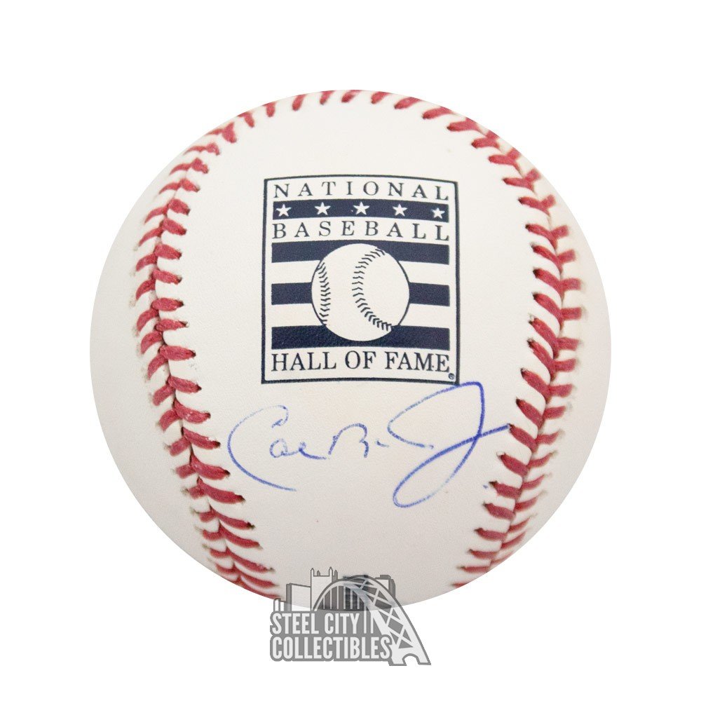 Cal Ripken Jr Autographed Hall of Fame Official MLB Baseball - MLB ...