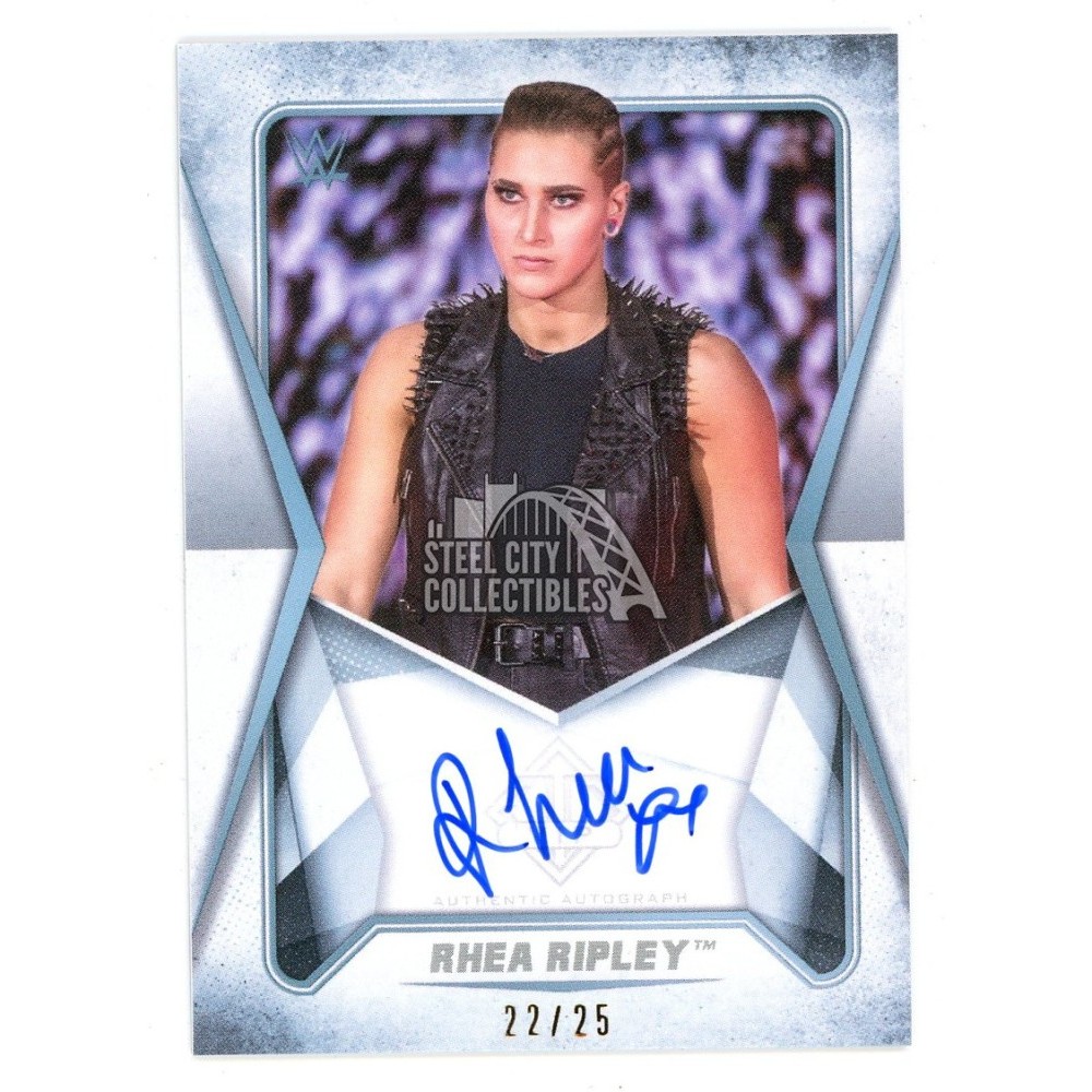 Rhea Ripley 2020 Topps WWE Transcendent VIP Autograph Card RR1 /25 ...