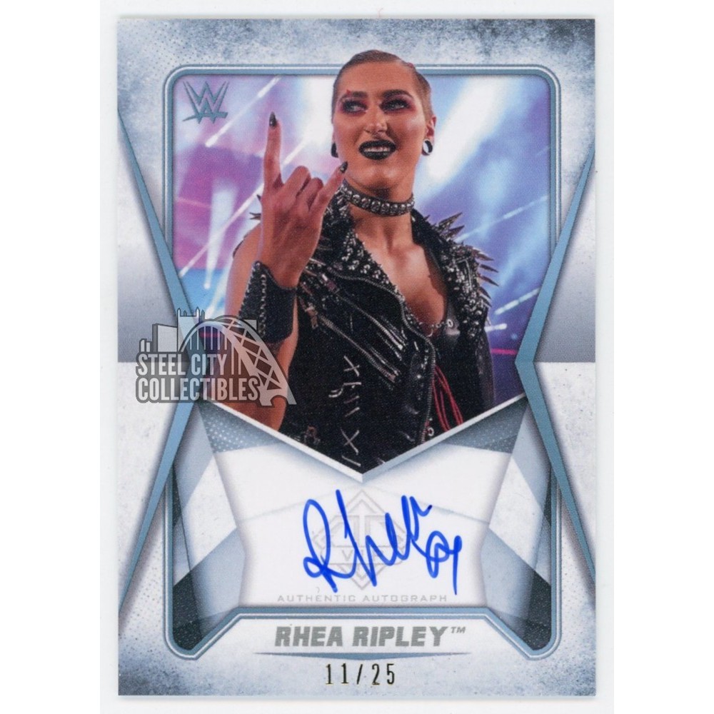 Rhea Ripley 2020 Topps WWE Transcendent VIP Autograph Card RR2 /25 ...