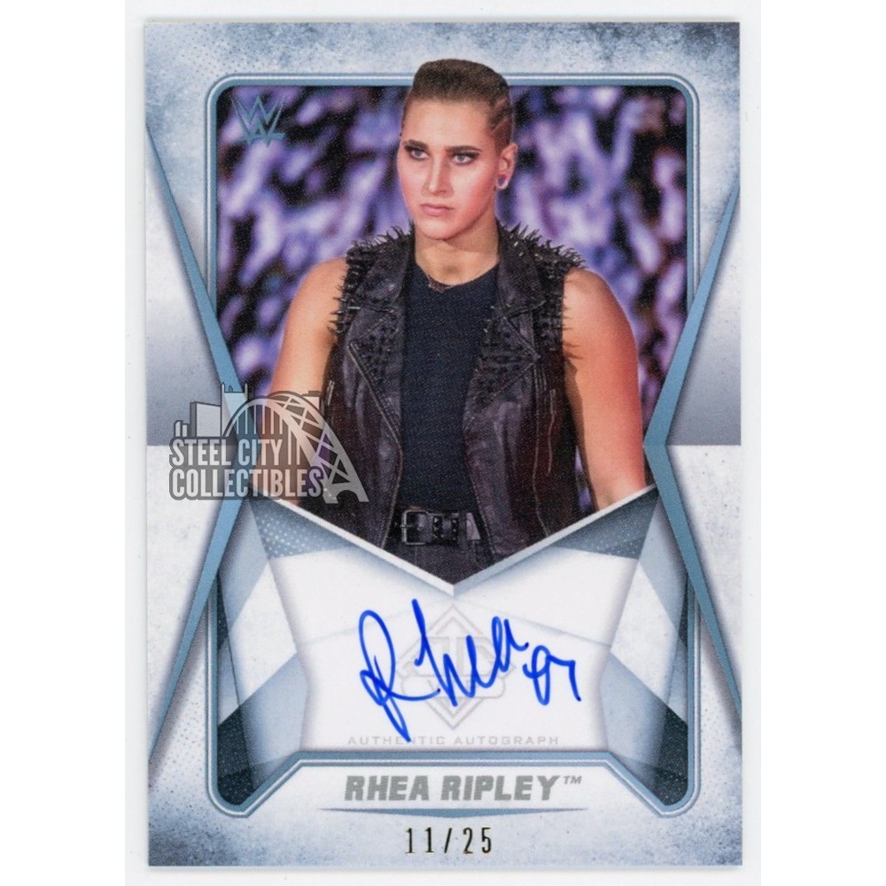 Rhea Ripley 2020 Topps WWE Transcendent VIP Autograph Card RR1 /25 ...