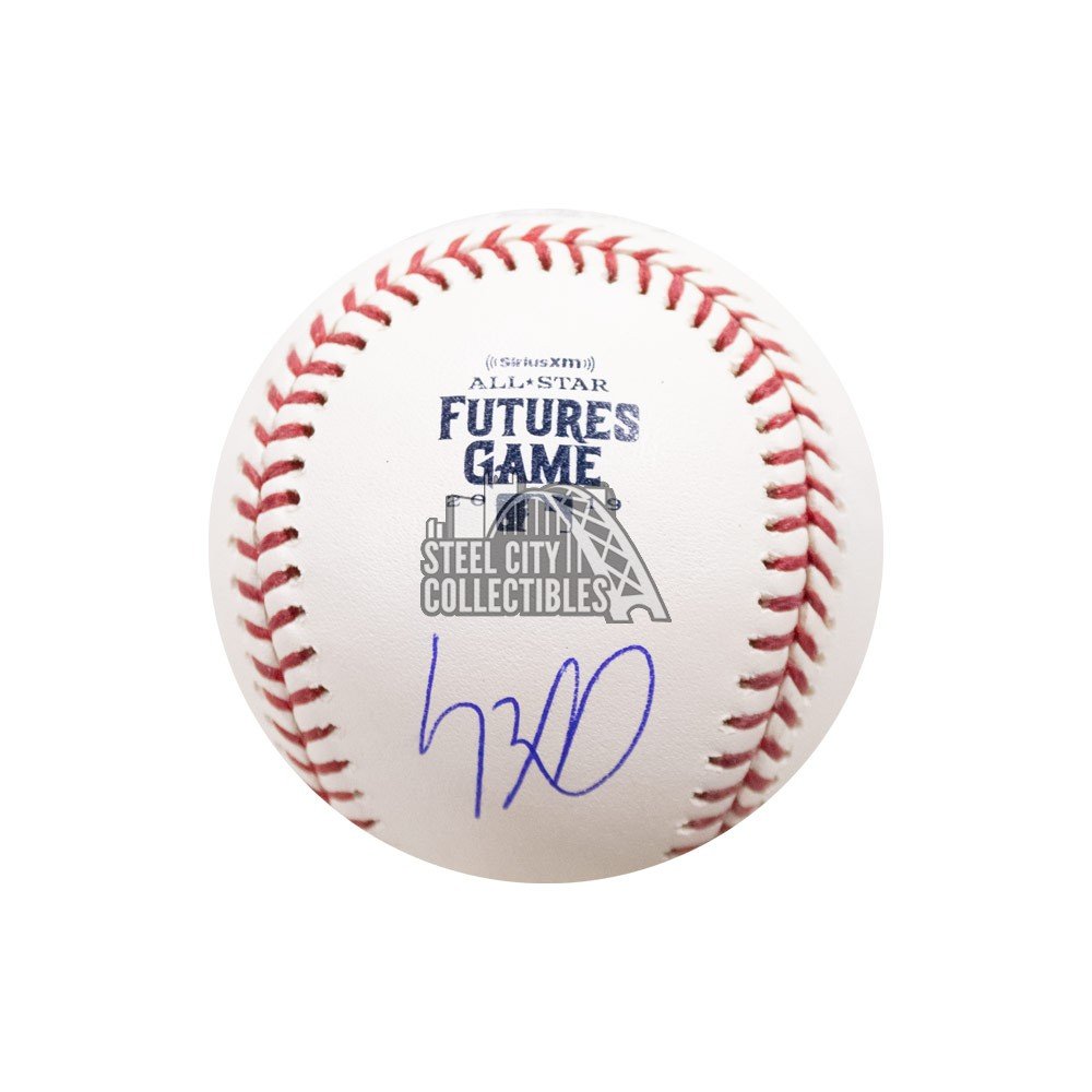 Luis Robert Autographed 2019 Futures Game Official MLB Baseball - BAS ...