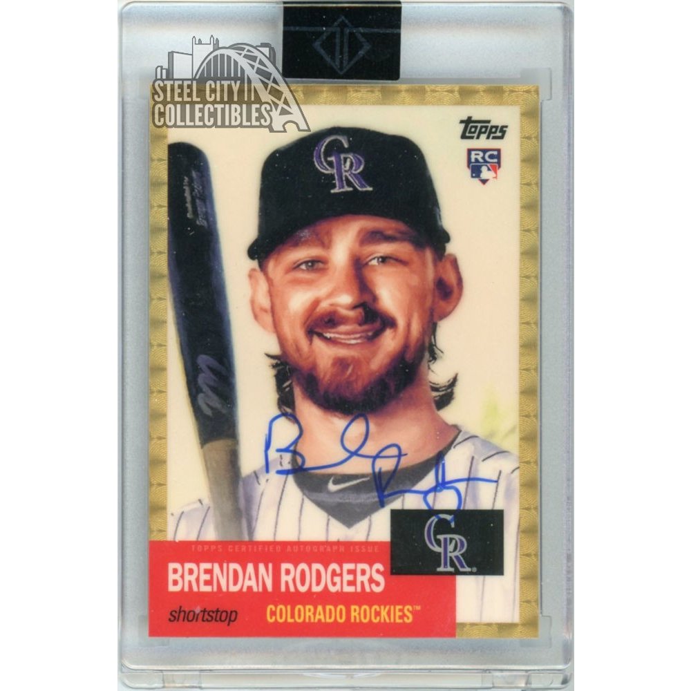 Brendan Rodgers 2019 Topps Transcendent 1953 Autograph SuperFractor 1/1 ...