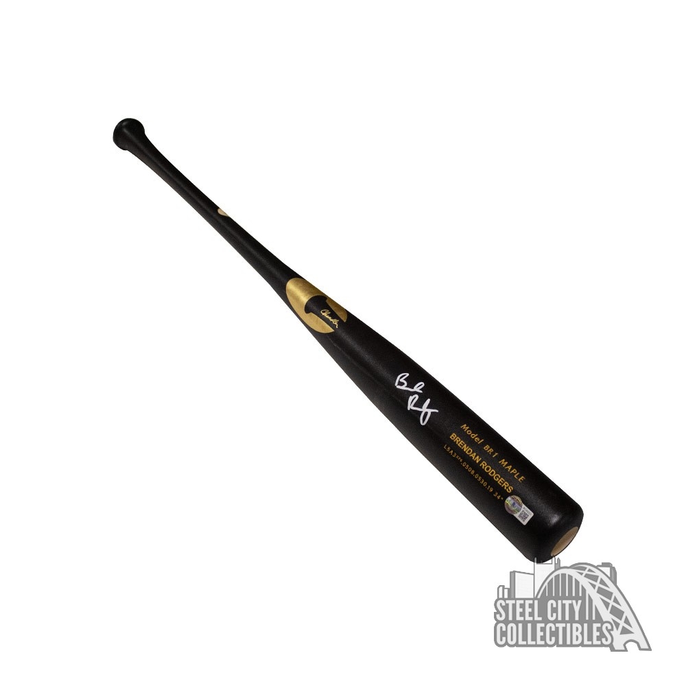 Brendan Rodgers Autographed Chandler Baseball Bat - BAS | Steel City ...