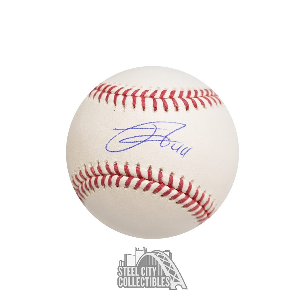 Julio Rodriguez Autographed Official MLB Baseball - JSA COA | Steel ...