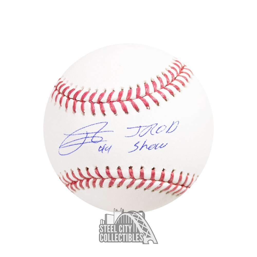 Julio Rodriguez JROD Show Autographed Official MLB Baseball #44 - JSA ...