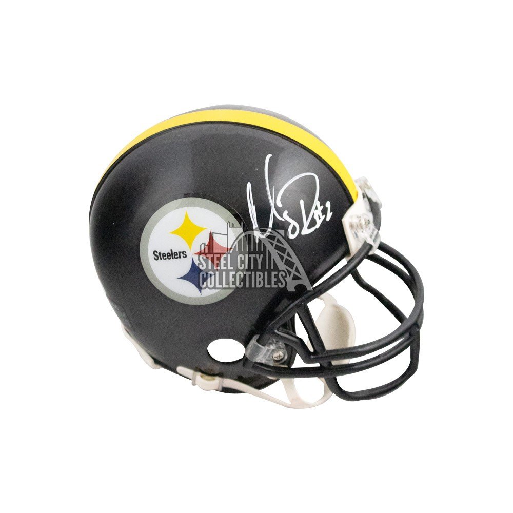 Mason Rudolph Autographed Pittsburgh Steelers Mini Football Helmet ...