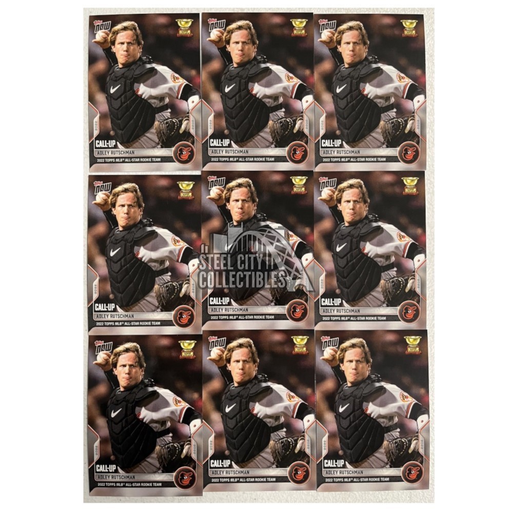 Adley Rutschman 2022 Topps Now All Star Rookie Team 33-Card Lot | Steel ...