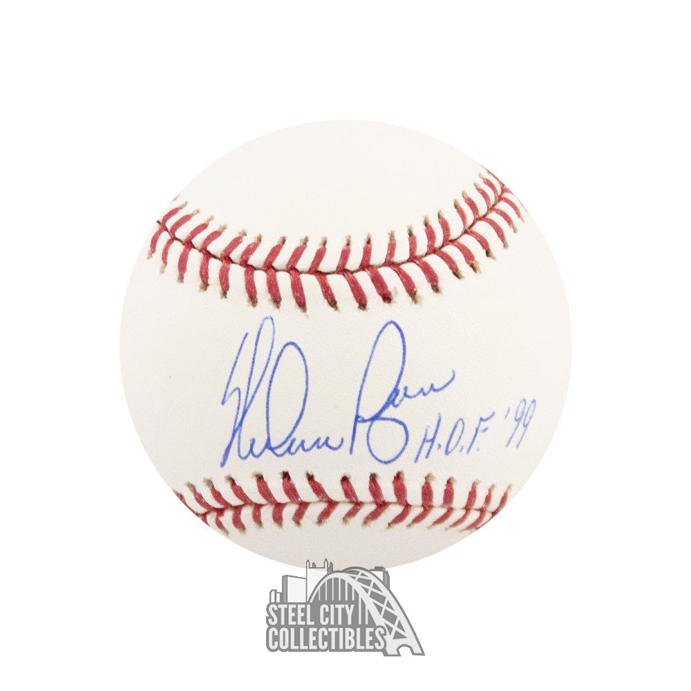 Nolan Ryan HOF 99 Autographed Official MLB Baseball - Ryan Hologram ...
