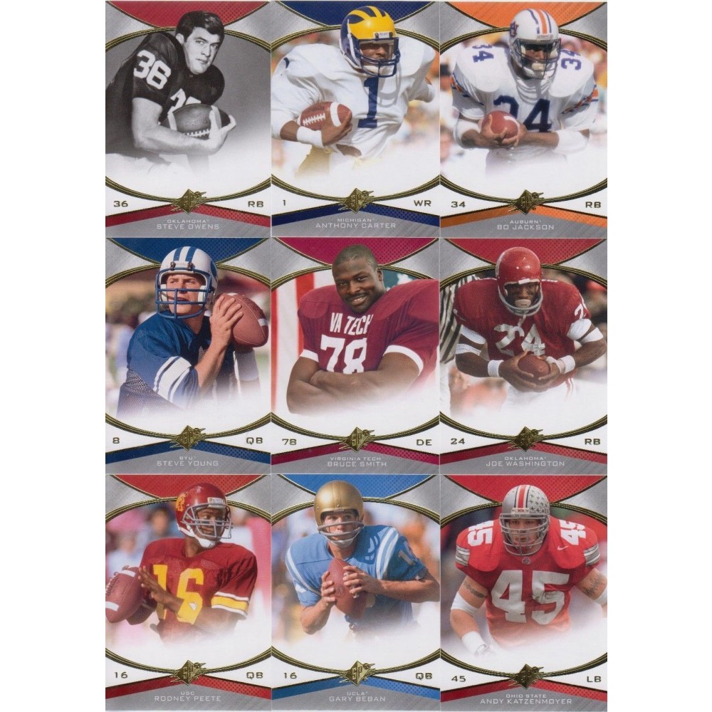 2013 Upper Deck SPx Football 50-Card Base Set | Steel City Collectibles