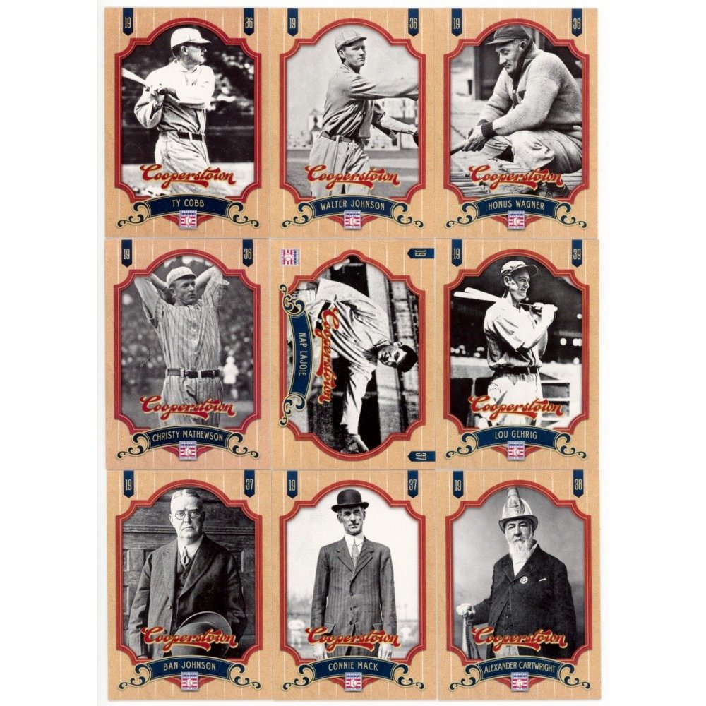 2012 Panini Cooperstown Baseball 150-Card Base Set | Steel City ...