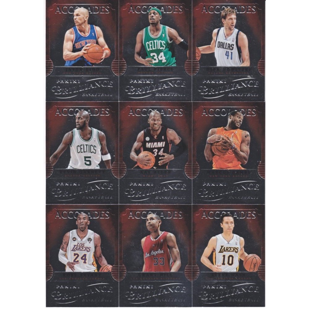 2012-13 Panini Brilliance Basketball Accolades 20-Card Insert Set ...