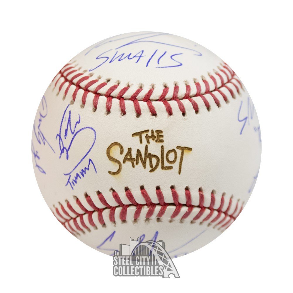 The Sandlot Cast Autographed The Sandlot Official MLB Baseball - BAS ...