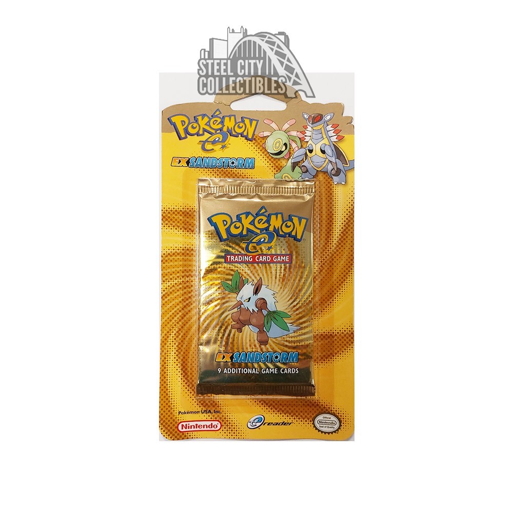Pokemon EX Sandstorm Blister Pack | Steel City Collectibles