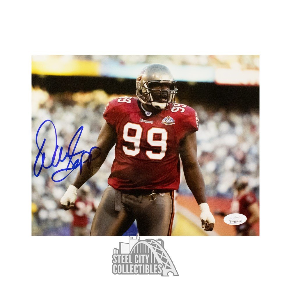Warren Sapp Autographed Tampa Bay Buccaneers 8x10 Photo - JSA COA ...