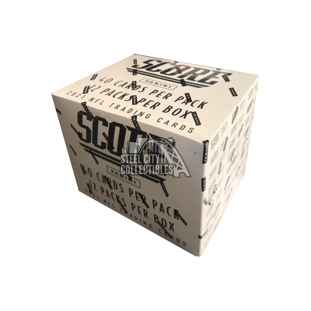 2021 Panini Score Football Fat Pack 12-Pack Box | Steel City Collectibles