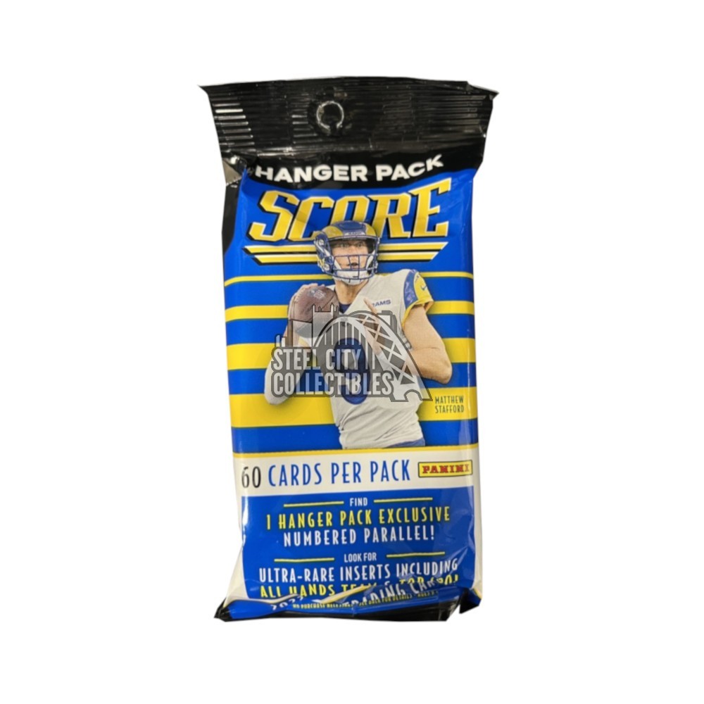 2022 Panini Score Football Hanger Pack | Steel City Collectibles