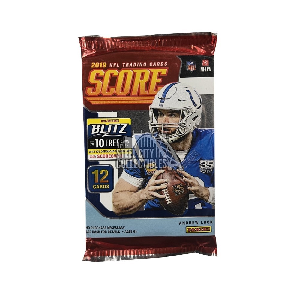 2019 Panini Score Football Retail Pack | Steel City Collectibles