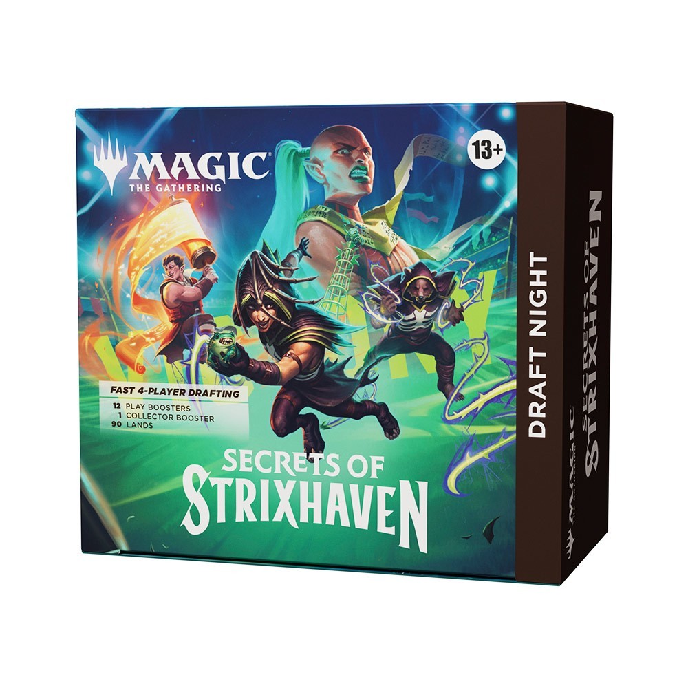 Magic the Gathering Secrets of Strixhaven Draft Night Box | Steel City ...