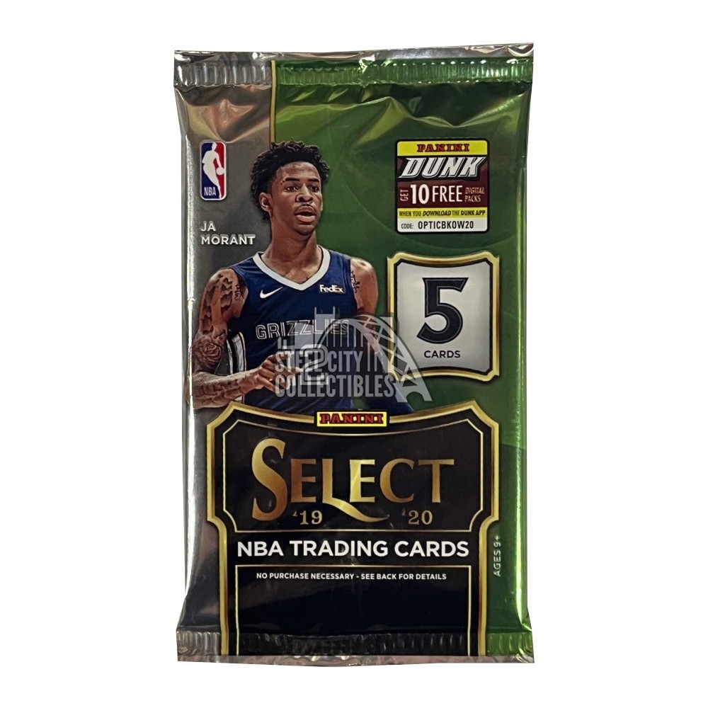 2019-20 Panini Select Basketball Hobby Pack | Steel City Collectibles