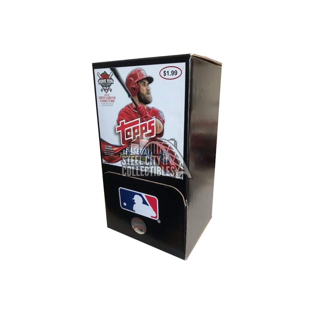 2018 Topps Series 2 Baseball 36 Pack Gravity Feed Box | Steel City ...