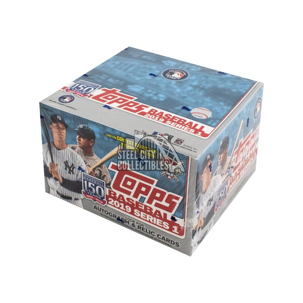 2019 Topps Series 1 Baseball 24ct Retail Box | Steel City Collectibles