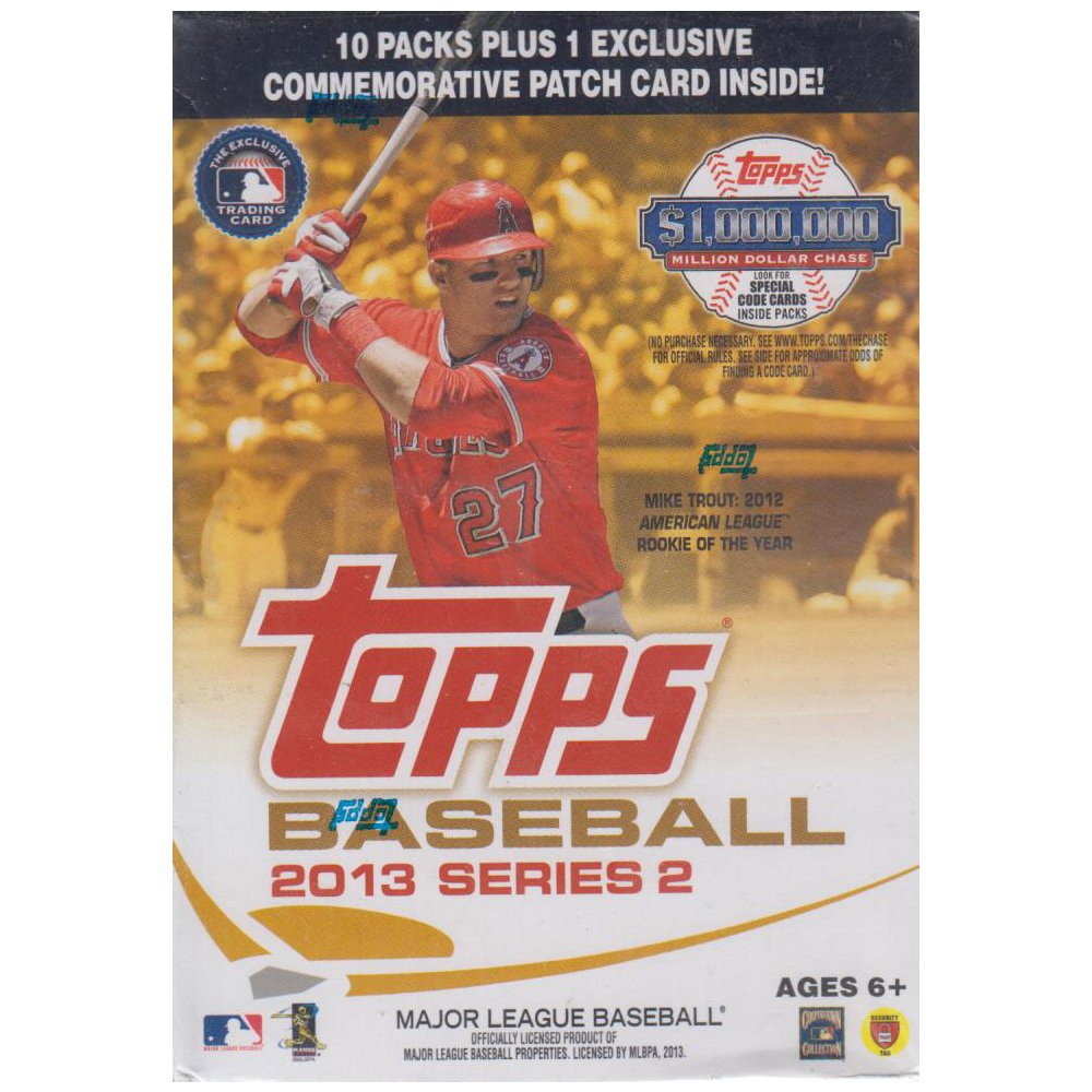 2013 Topps Series 2 Baseball 10ct Blaster Box | Steel City Collectibles