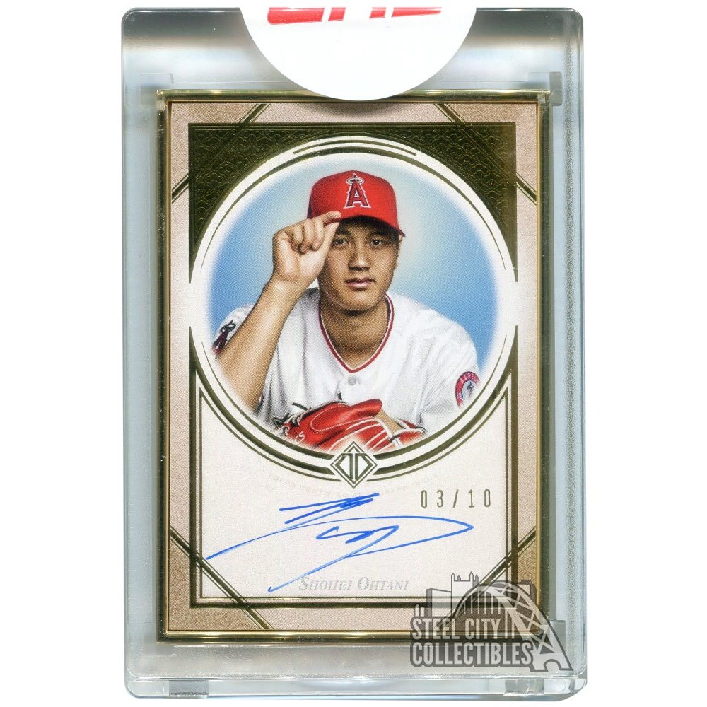Shohei Ohtani 2019 Topps Transcendent VIP Party Autographed Card 3/10 ...