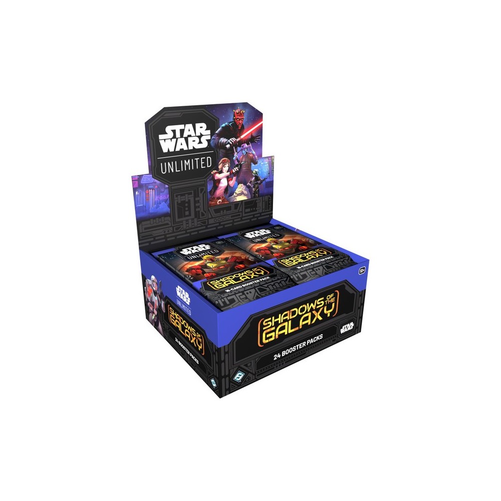 Star Wars: Unlimited - Shadows of the Galaxy Booster 6-Box Case | Steel ...