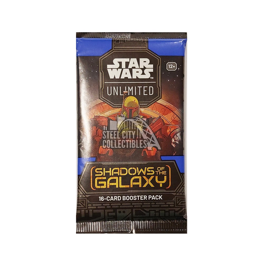 Star Wars Unlimited Shadows Of The Galaxy Booster Pack Steel City Collectibles 5309