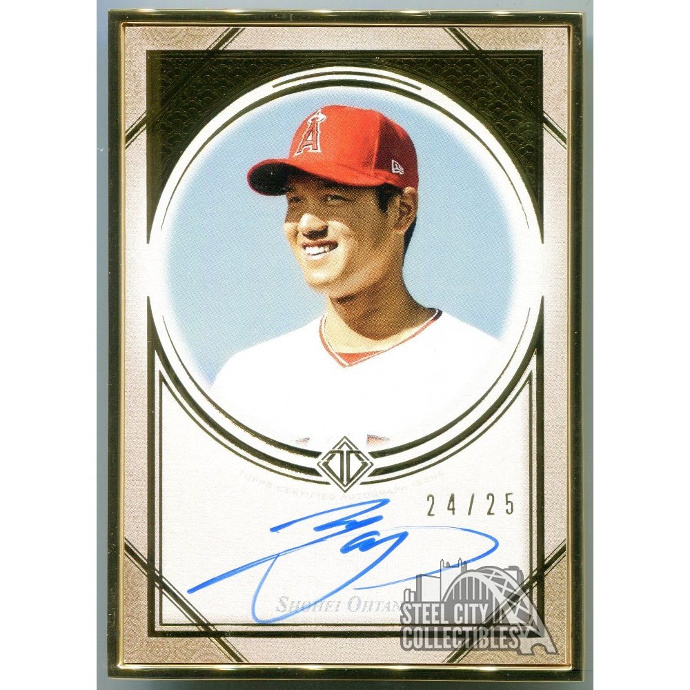 Shohei Ohtani 2019 Topps Transcendent VIP Party Autographed Card 24/25 ...