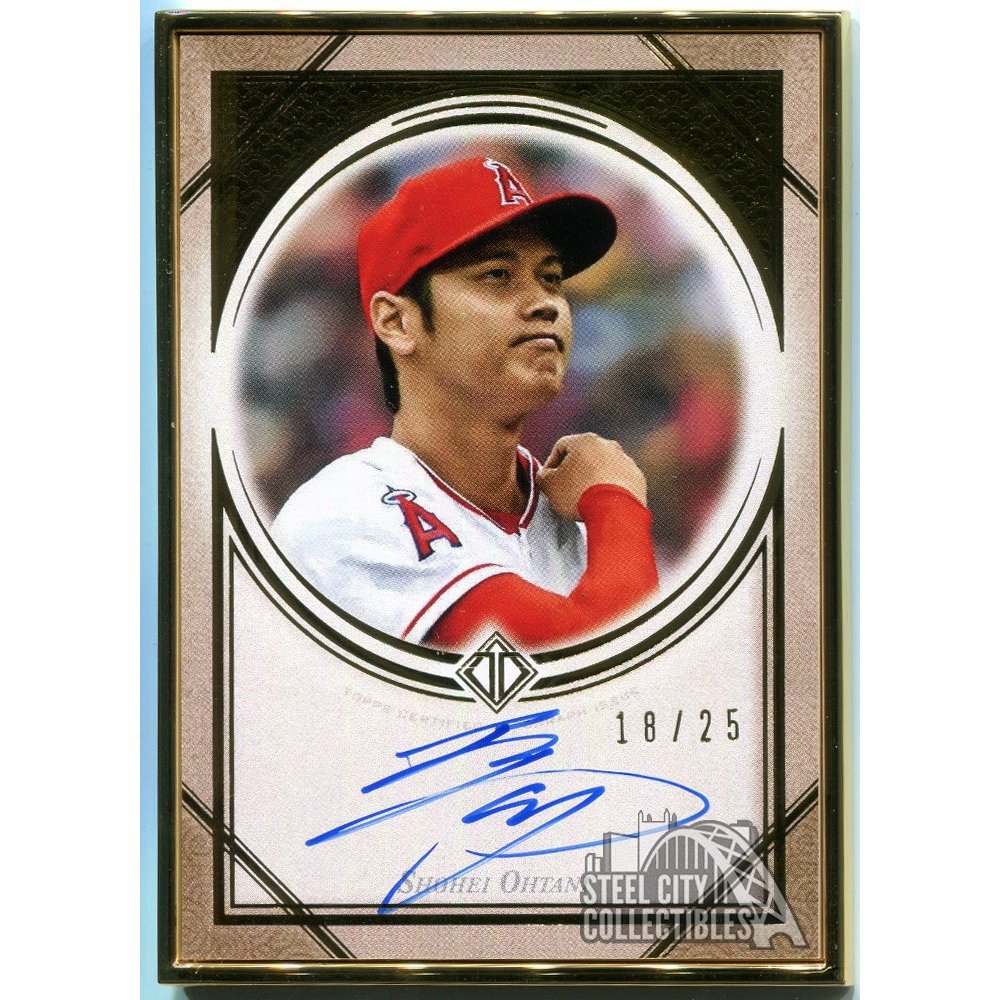 Shohei Ohtani 2019 Topps Transcendent VIP Party Autographed Card 18/25 ...