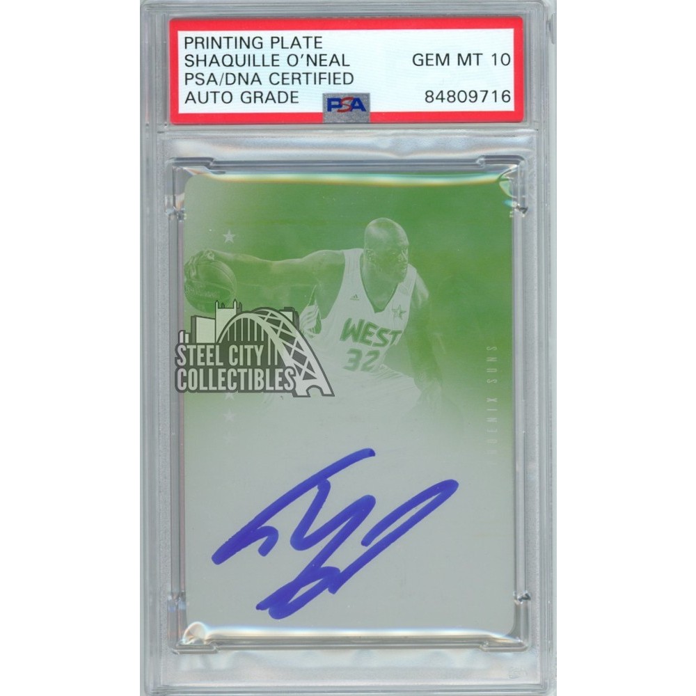 Shaquille O'Neal 2019-20 Panini Eminence Basketball Autograph Printing ...