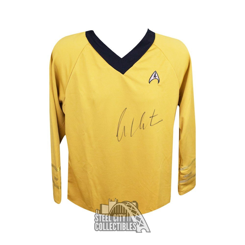 William Shatner Autographed Star Trek Captain Kirk Uniform - JSA COA ...