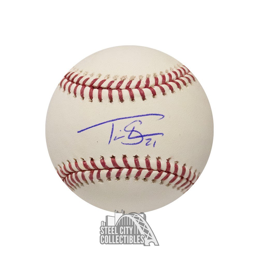 Travis Shaw Autographed Official MLB Baseball - Fanatics | Steel City ...