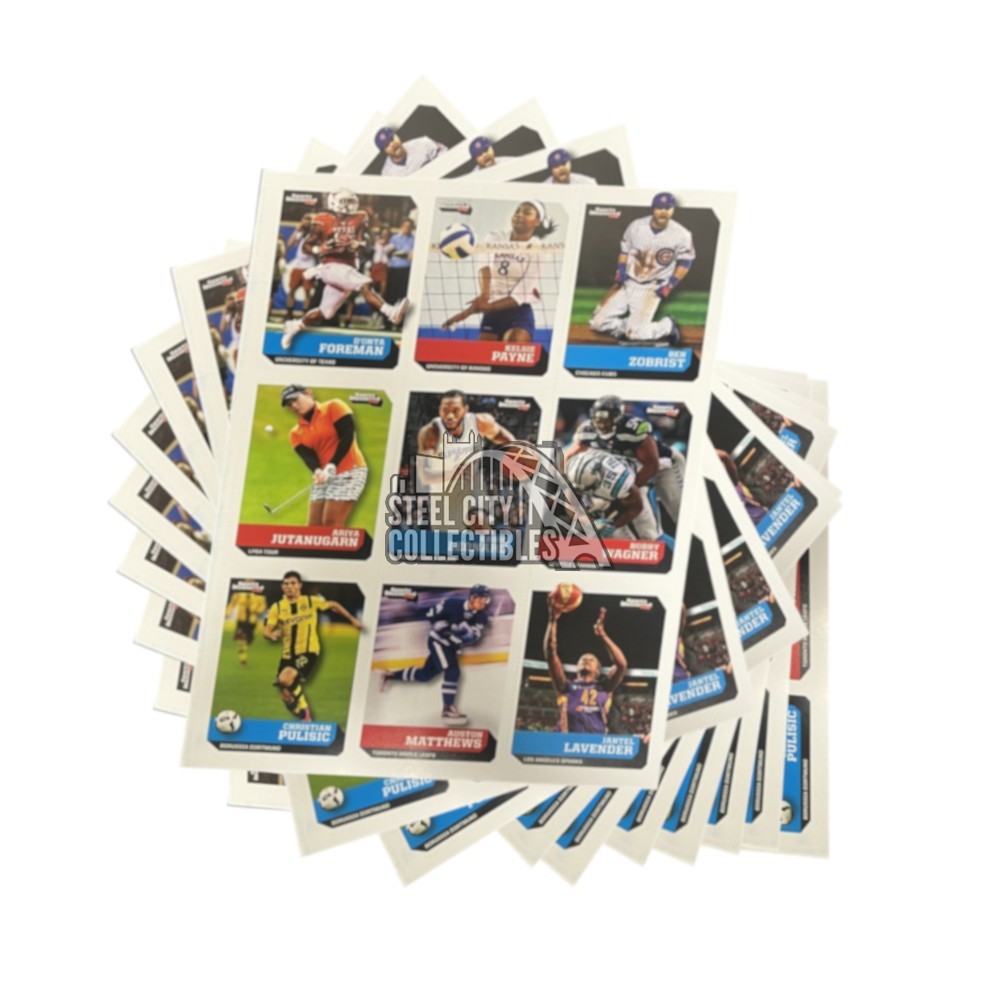 2017 Sports Illustrated SI Kids Uncut Sheet 10-Count Lot Auston ...