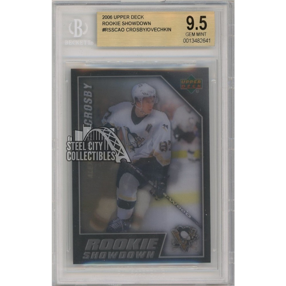 Sidney Crosby Alexander Ovechkin 2006 Upper Deck Rookie Showdown Card ...