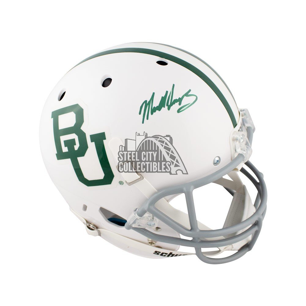 Mike Singletary Autographed Baylor Bears White Full-Size Football ...