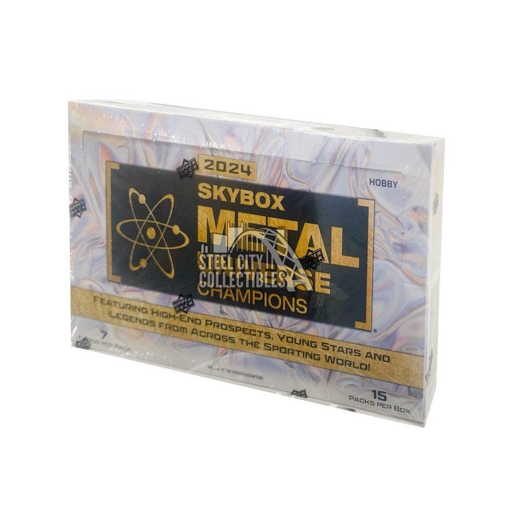 2024 Upper Deck Skybox Metal Universe Champions Hobby Box | Steel City ...