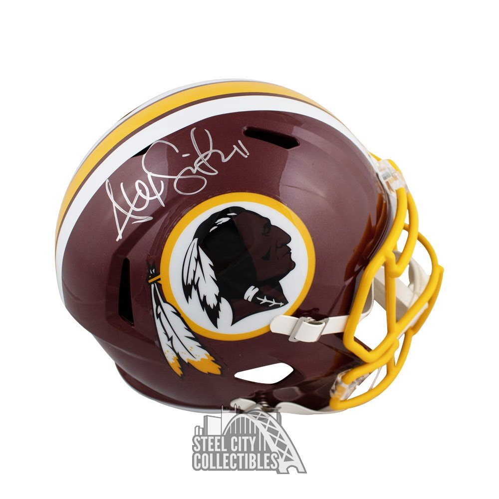 Alex Smith Autographed Washington Redskins Speed Full-Size Football ...