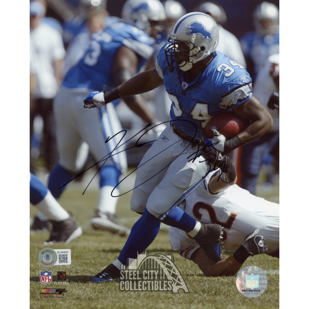 Kevin Smith Autographed Detroit Lions 8x10 Photo - BAS | Steel City ...